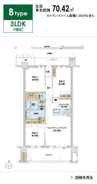 【公式】サンメゾン千種公園東｜プラン